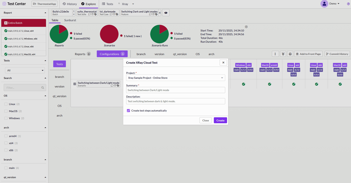 Test Center 4.3 Release: Xray Cloud Integration and Traceability-as-Code